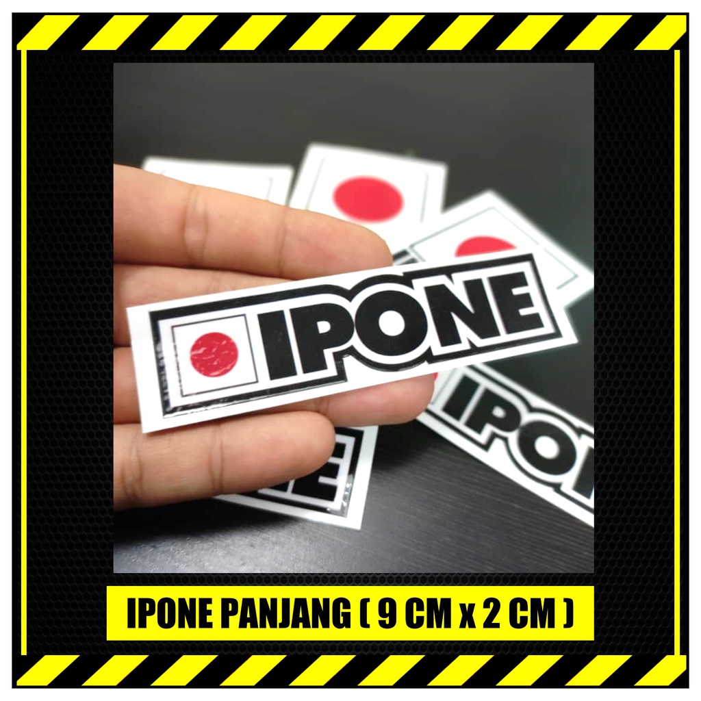 IPONE STICKER. WATERPROOF OUTDOR STICKER.HIGH. QUALITY METERIAL MOTOR ...