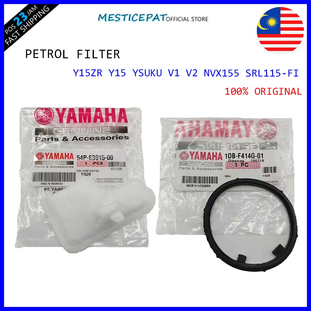 YAMAHA PETROL FILTER FOR Y15ZR Y15 YSUKU V1 V2 NVX155 SRL115-FI NEW ...
