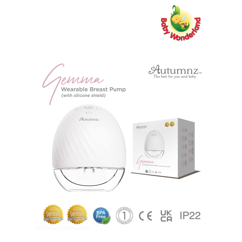 Autumnz GEMMA Wearable Breast Pump (With Silicone Shield) | Shopee Malaysia