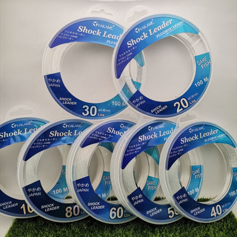 YAKAME SHOCK LEADER FLUOROCARBON 100M | Shopee Malaysia