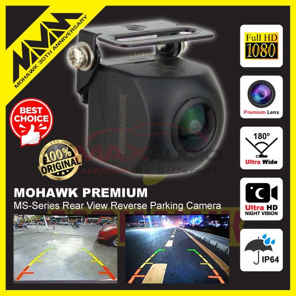 MOHAWK Premium MS-Series Reverse Parking Rear View Camera Ultra Wide ...