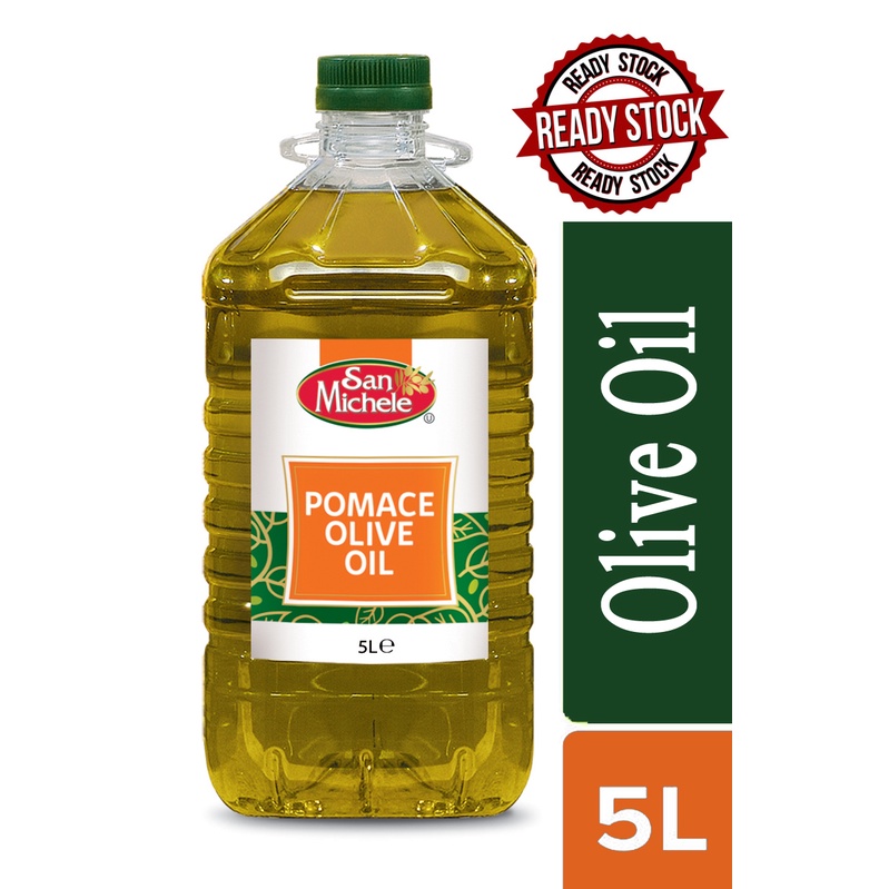 San Michele Pomace Olive Oil / Halal Italy Olive Oil / Minyak Zaitun ...