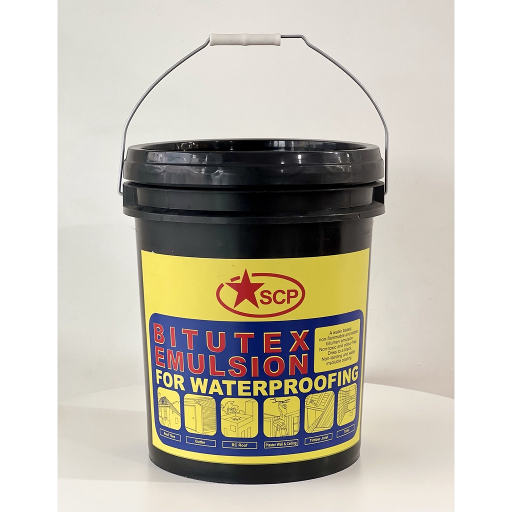 SCP 18 kg Bitutex Emulsion (Ready to use Bituminous Waterproofing ...