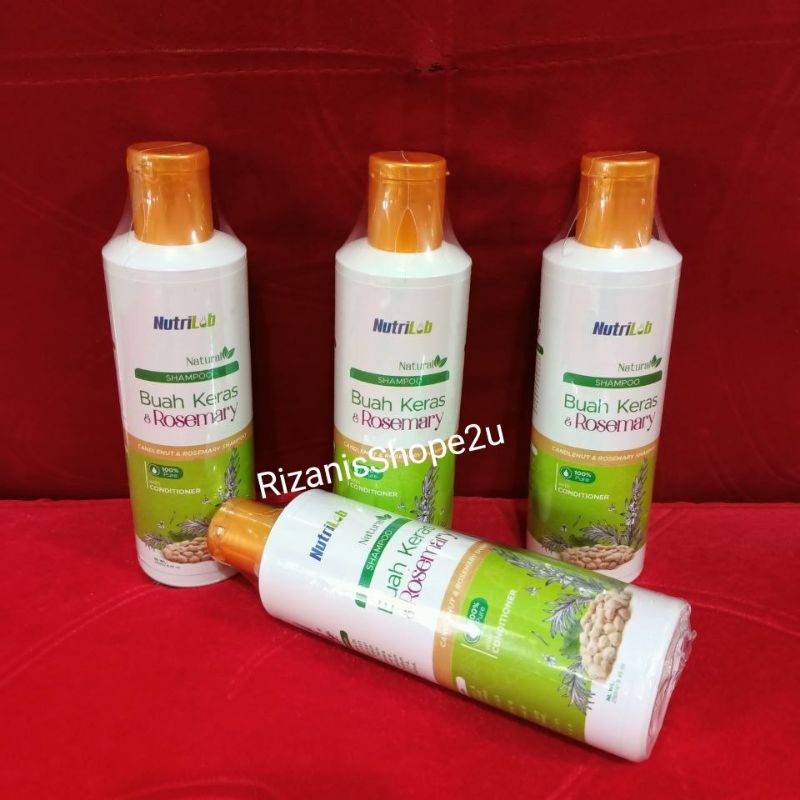 🔥HOT PRICE🔥 Shampoo/Syampu Buah Keras & Rosemary Nutrilab.Melebatkan ...