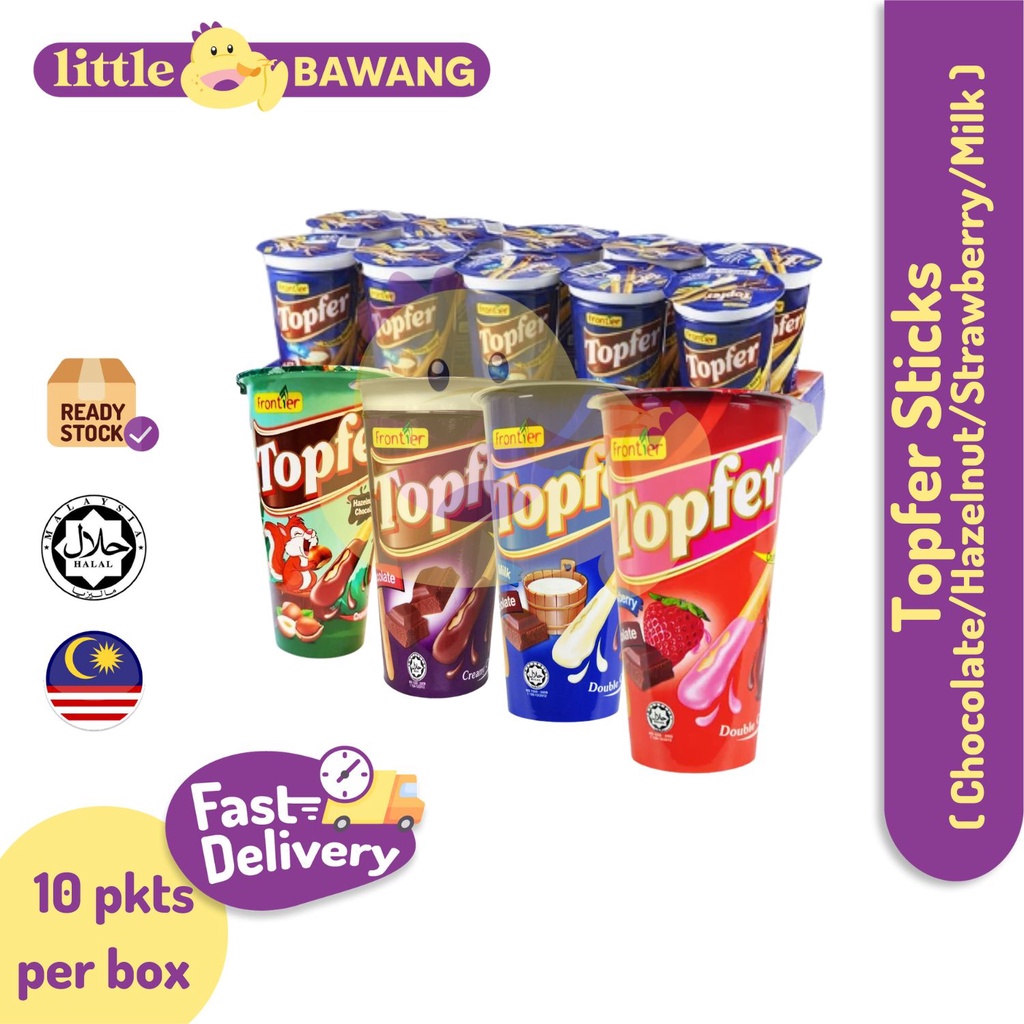 Frontier Topfer Hazelnut /Creamy /Milk /Strawberry Chocolate 40g ...