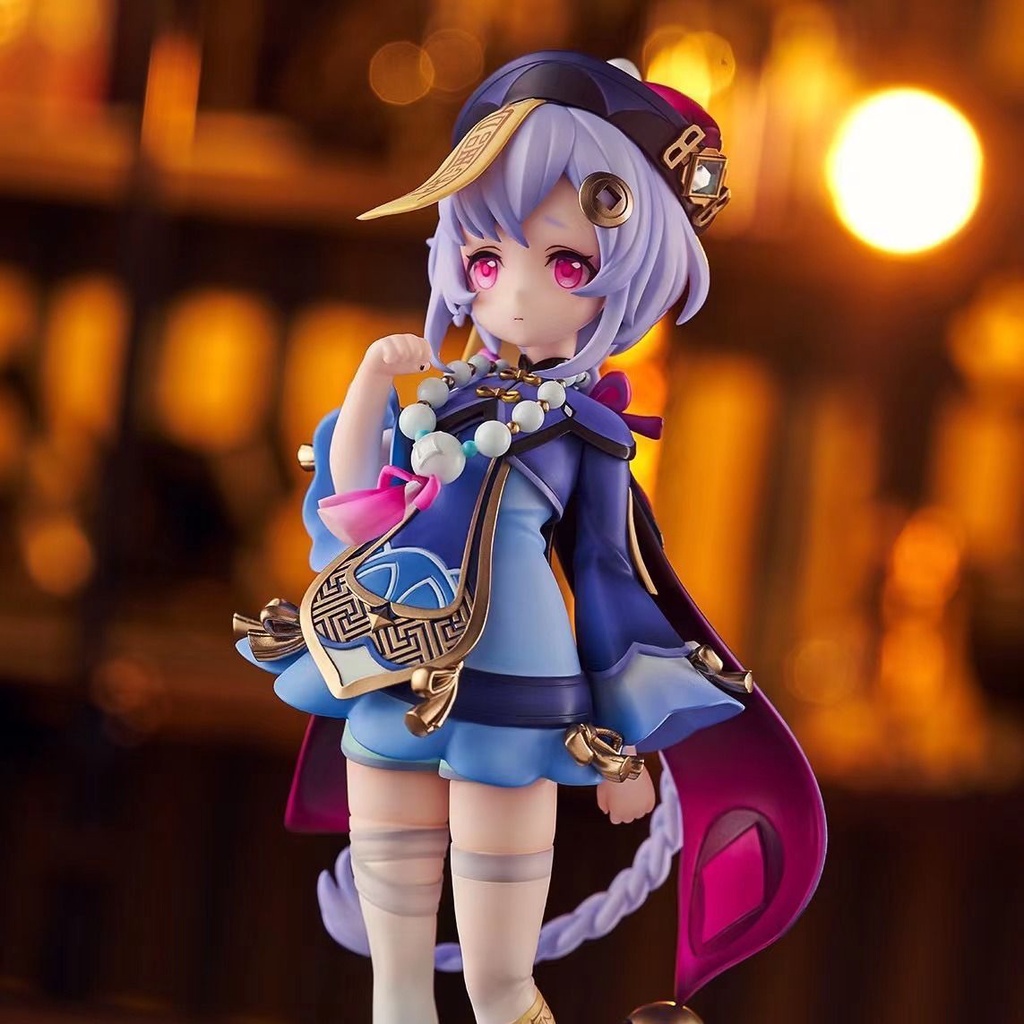 Genshin Impact Figure Qiqi Liyue anime girl Keqing Kelee desktop ...