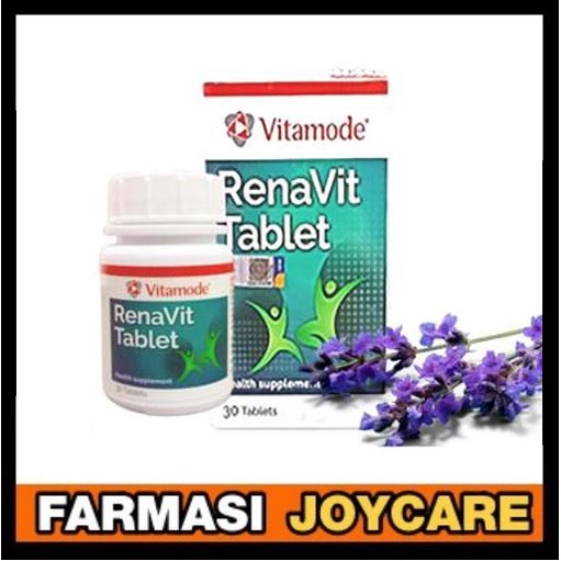 Vitamode RenaVit Kidney Supplement 30 Tablets (Exp: October 2025 ...