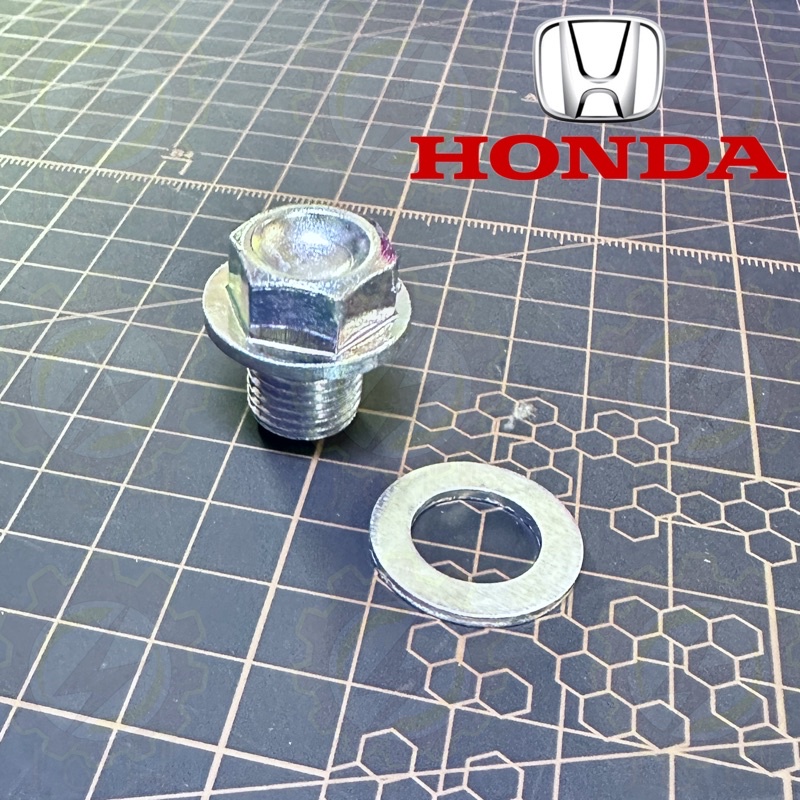 🌟ORIGINAL🌟NUT + WASHER HONDA CAR ALL MODEL OIL DRAIN NUT / OIL SUMP NUT ...