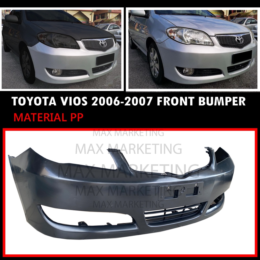 TOYOTA VIOS 2006-2007 OE LOOK FRONT BUMPER (PP) SKIRT LIP BODYKIT ...