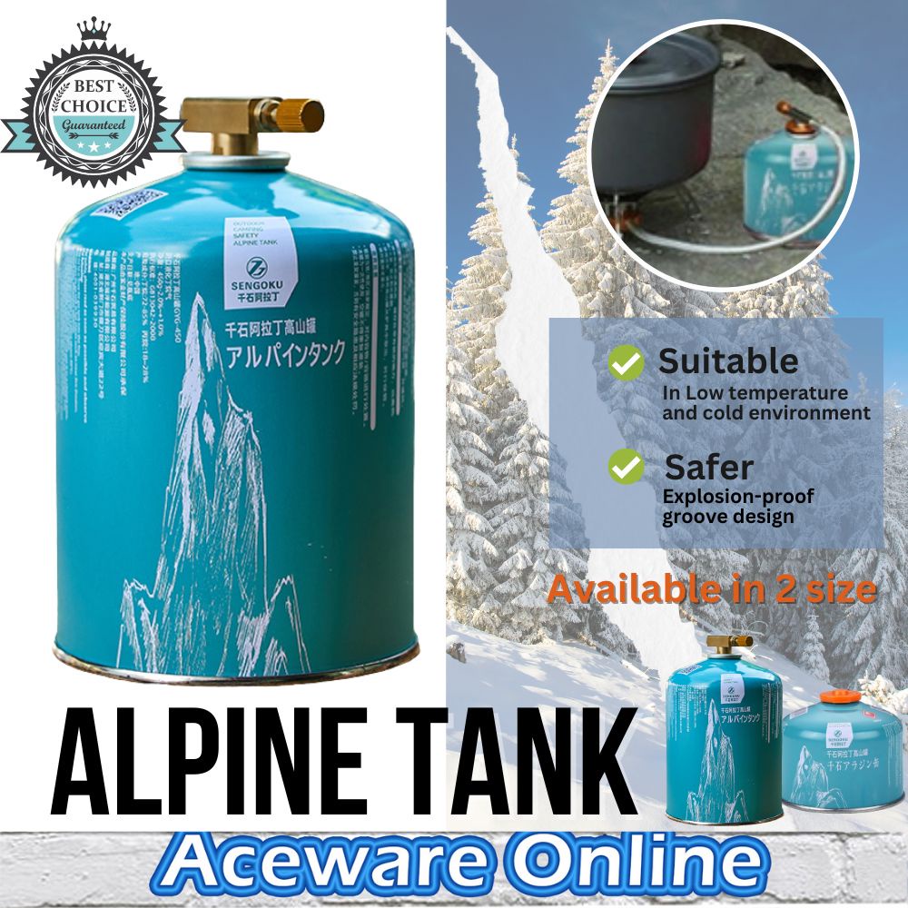 SENGOKU Butane Cartridge Portable Catridge Camping Canister Outdoor ...