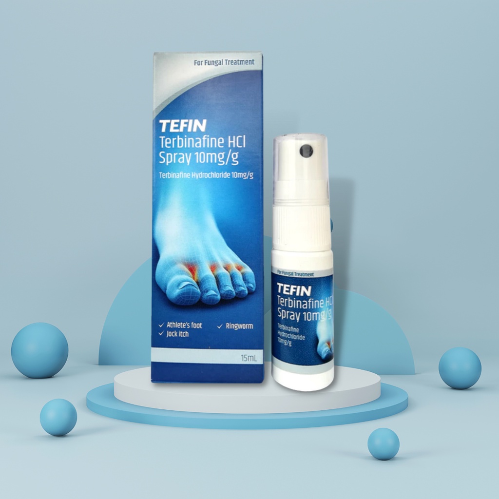 HOE TEFIN SPRAY TERBINAFINE HCL ANTI-FUNGAL SPRAY 15ML (Joch Itch ...