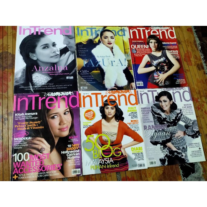 intrend jual set majalah terpakai | Shopee Malaysia