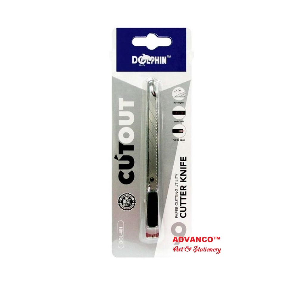 DOLPHIN (DOL-481) AUTO LOCK CUTTER | Shopee Malaysia