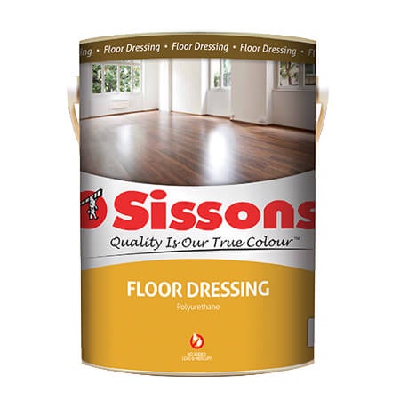 5L CLEAR Sissons Paints WOOD Floor Dressing / GLOSSY or SATIN ( MATT ...
