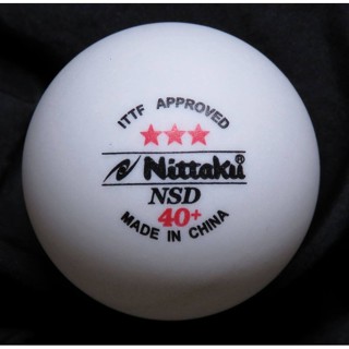 100% Genuine Nittaku Ball 3-Star NSD 40+ Official Table Tennis Ball Bola Ping Pong Original 3 ...