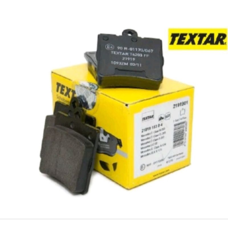 Mercedes Benz W203 Rear brake pad (single pin) | Shopee Malaysia