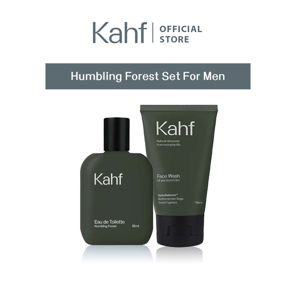 Humbling Forest + Oil and Acne Care Face Wash Set For Men | Shopee Malaysia