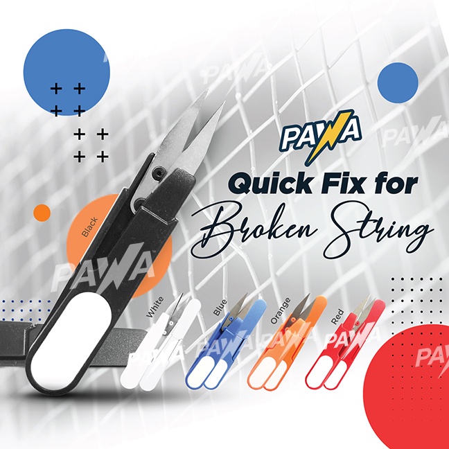 Badminton Tennis Squash Racquet Raket Racket String Scissors (Quick ...