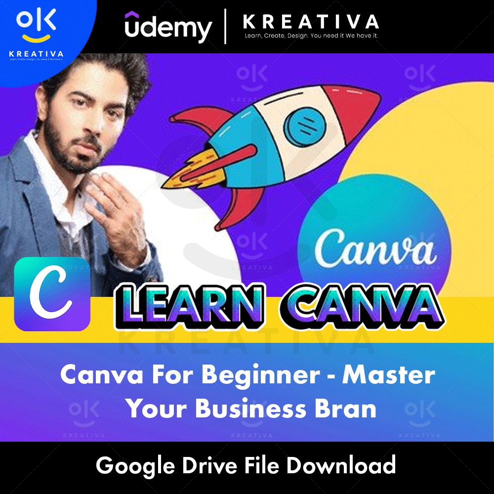 Video Course - Canva For Beginner - Master Your Business Bran | Learn ...