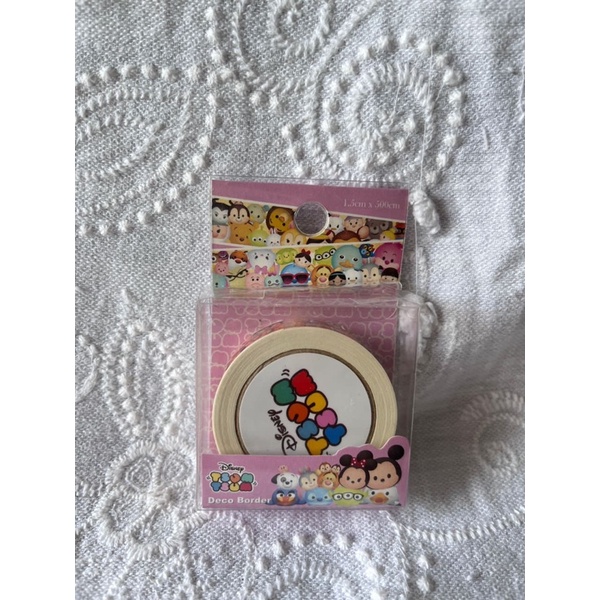 Original Disney tsum tsum deco border sticker cute cartoon sticker ...