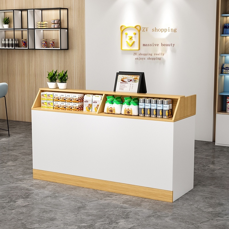 Convenience store supermarket checkout counter shop small net red tide ...