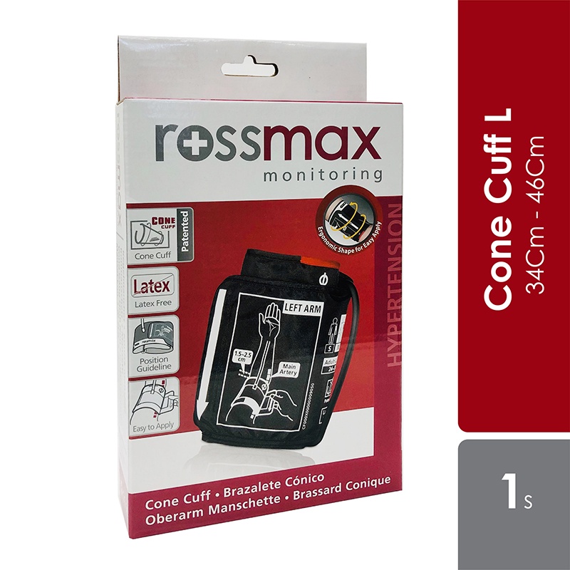 Rossmax Cone Cuff L 34cm – 46cm ( Blood Pressure Monitor) | Shopee Malaysia