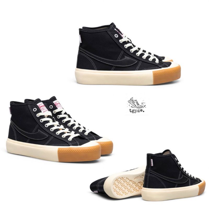Compass Gazelle Hi Black Gum [100% Original] | Shopee Malaysia