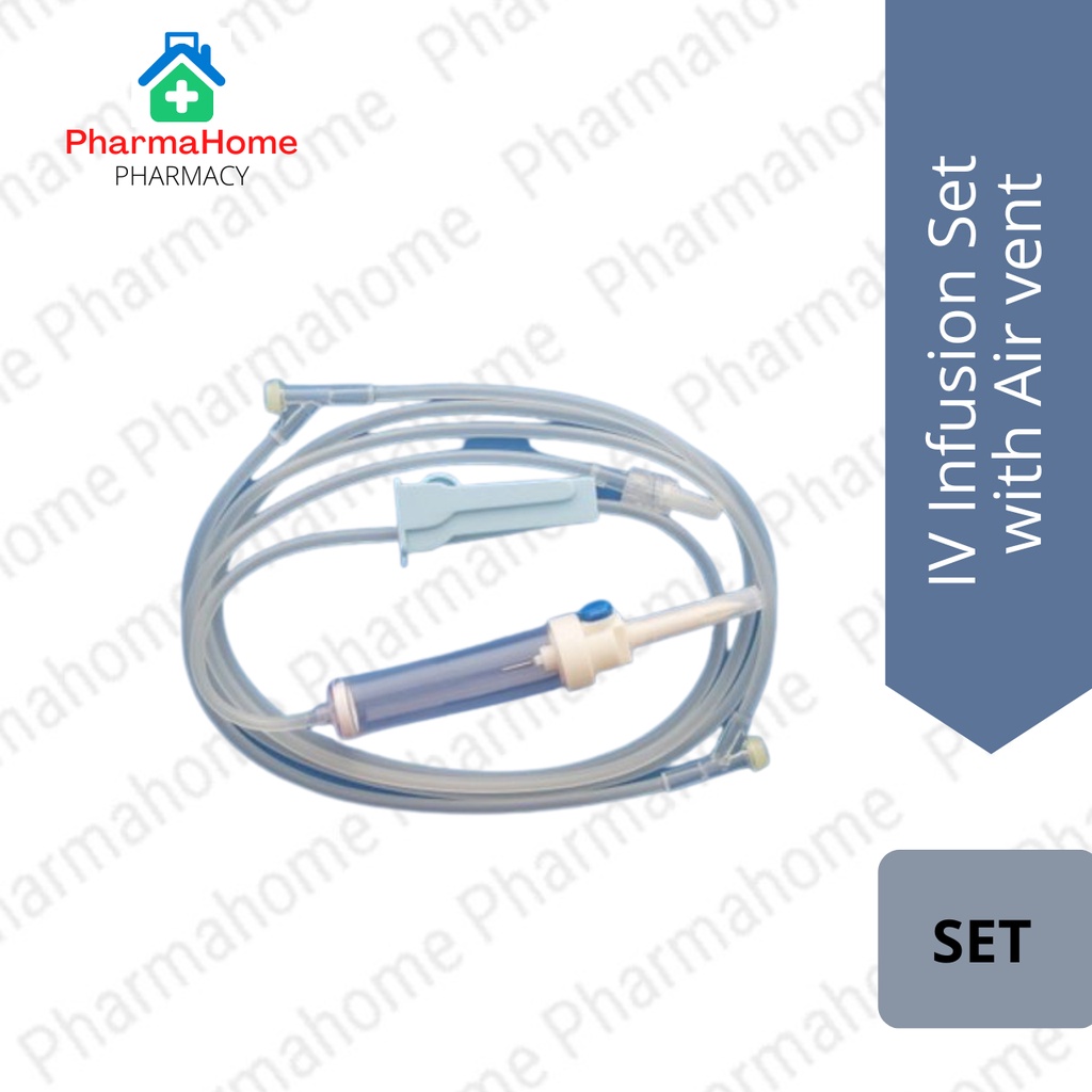 IV Infusion Set with Air Vent | Shopee Malaysia