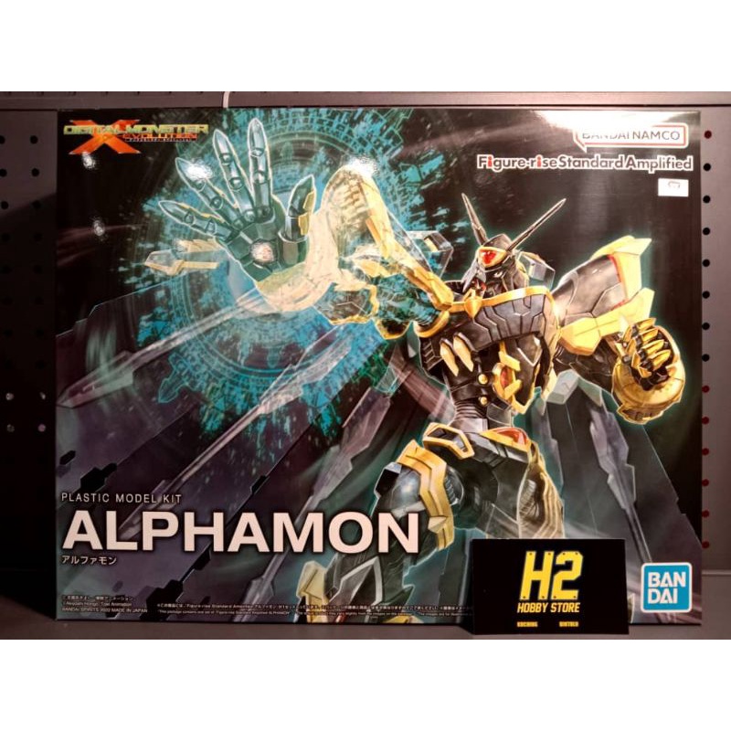 Original Bandai. Digimon Evolution . Figure-rise Standard Amplified. Alphamon | Shopee Malaysia