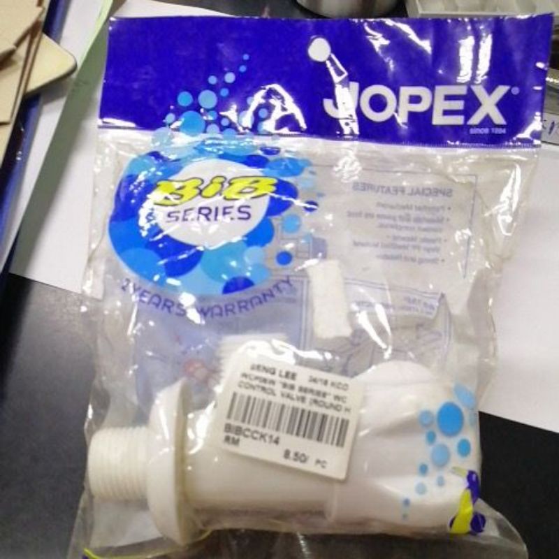 Wcp06w pvc bib series wc control valve jopex (round handle) | Shopee ...