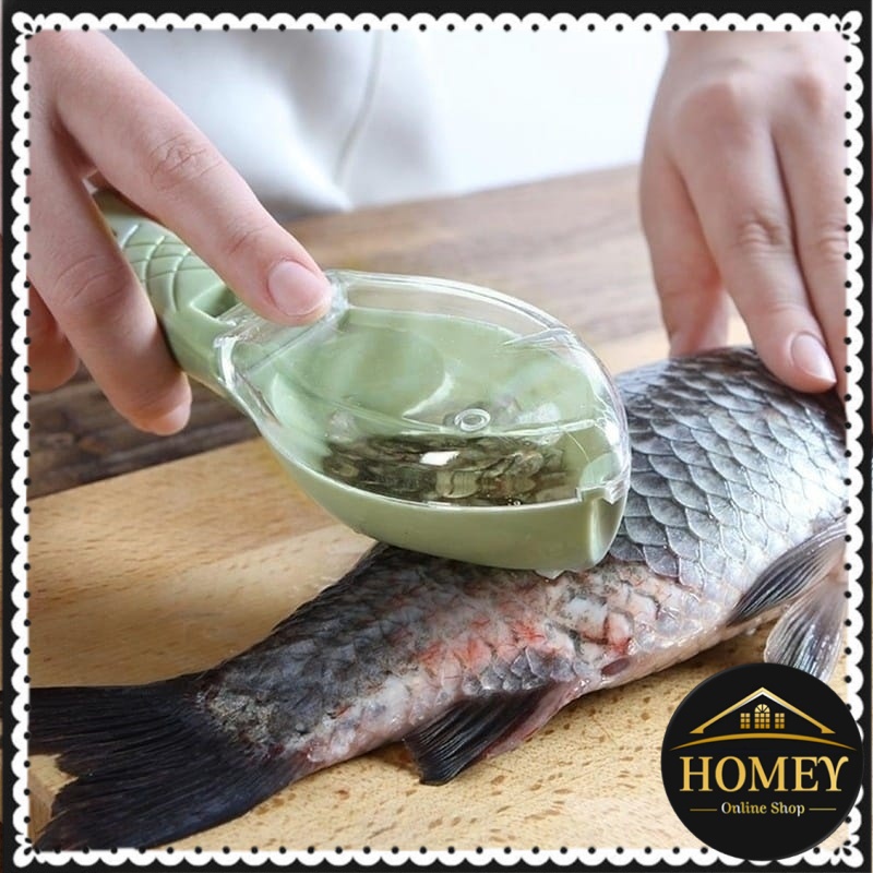 Plastic Fish Skin Scale Cleaning Scraper Manually Fish Seafood Peeler ...