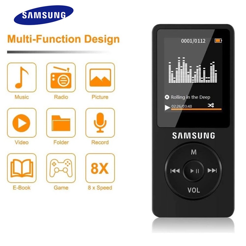 Samsung Walkman MP4 Player LCD Portable Multi-function Player FM Radio ... Samsung Walkman MP4 Player LCD Portable Multi-function Player FM Radio ...