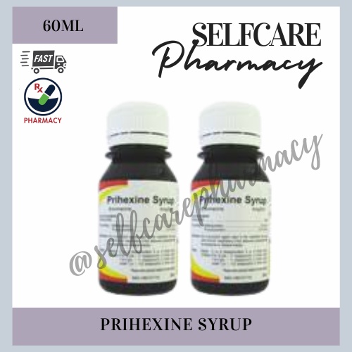 PRIHEXINE SYRUP 4MG/5ML (CAIR KAHAK) 60ML | Shopee Malaysia