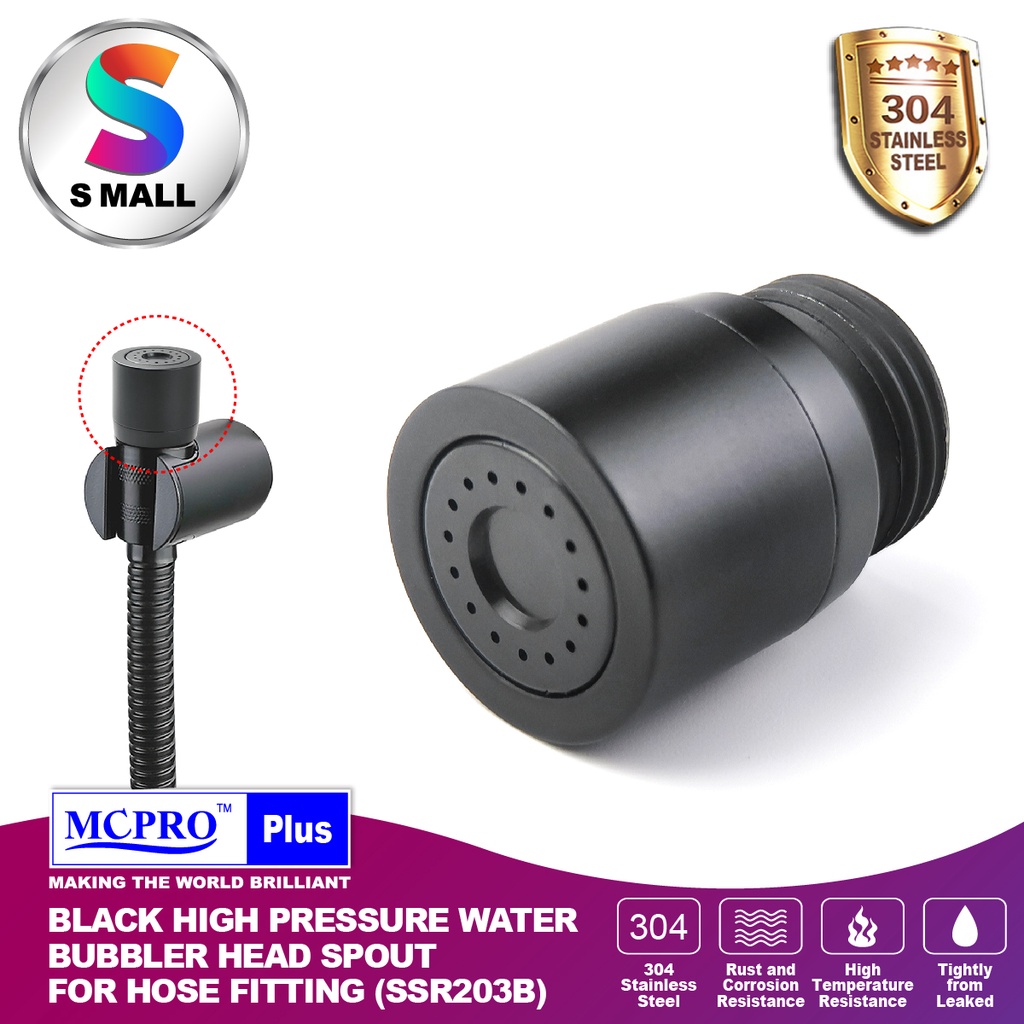 MCPRO PLUS SUS304 HIGH PRESSURE WATER BUBBLER HEAD SPOUT FOR HOSE ...