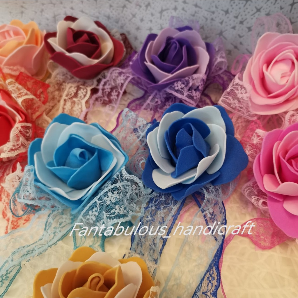 30/50pcs BUNGA REWANG SIAP PIN Bunga Kendarat Corsage Rozet GKRZ008 ...