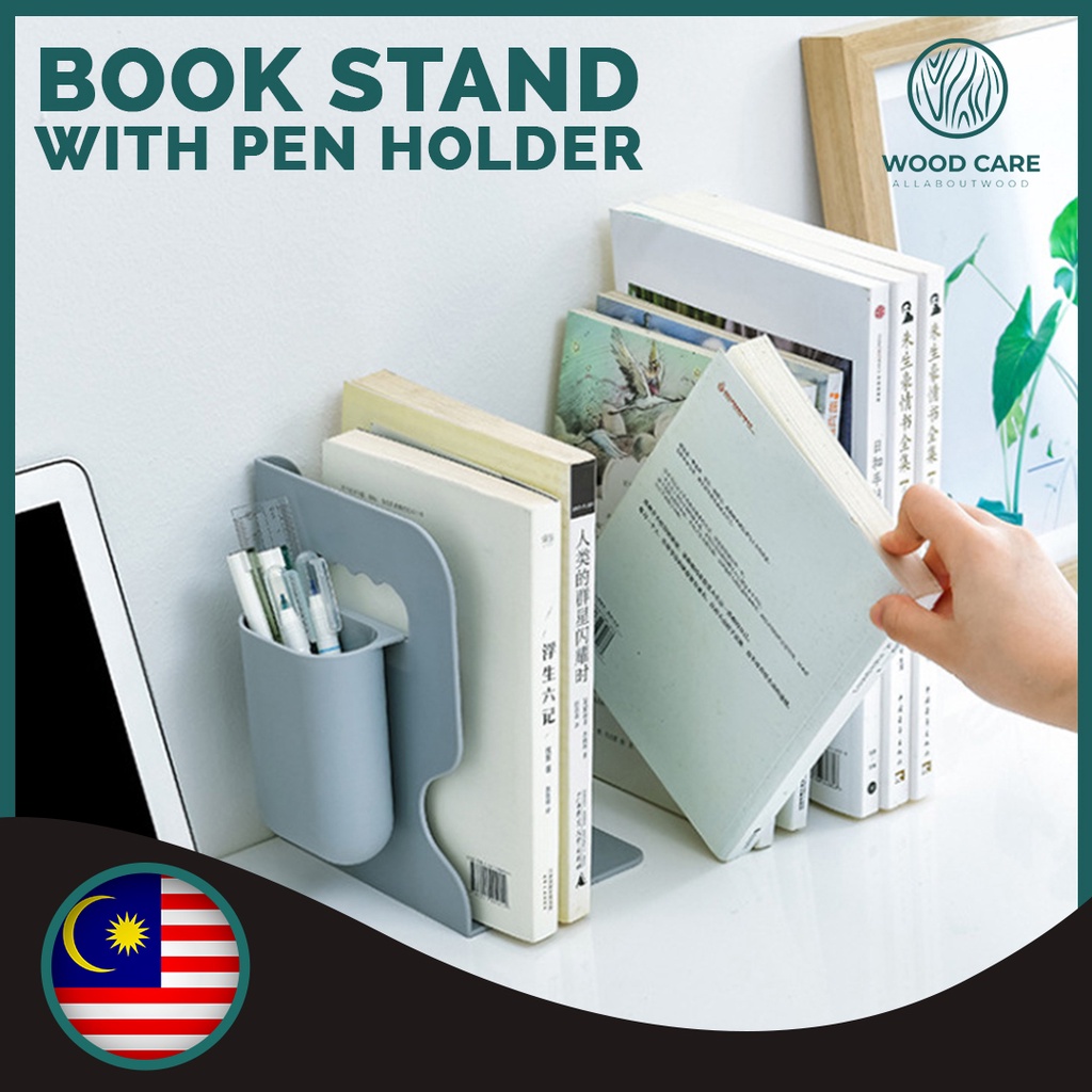 Telescopic Book Stand With Side Pen Holder Box | Adjustable Book ...