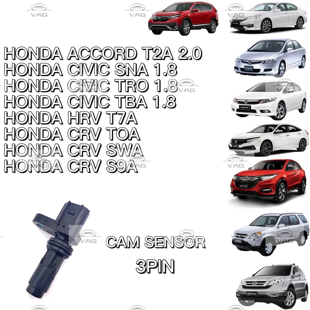 HONDA ACCORD T2A 2.0,CIVIC SNA 1.8/TRO/TBA 1.8,HRV,CRV S9A,SWA/TOA 2.0 ...