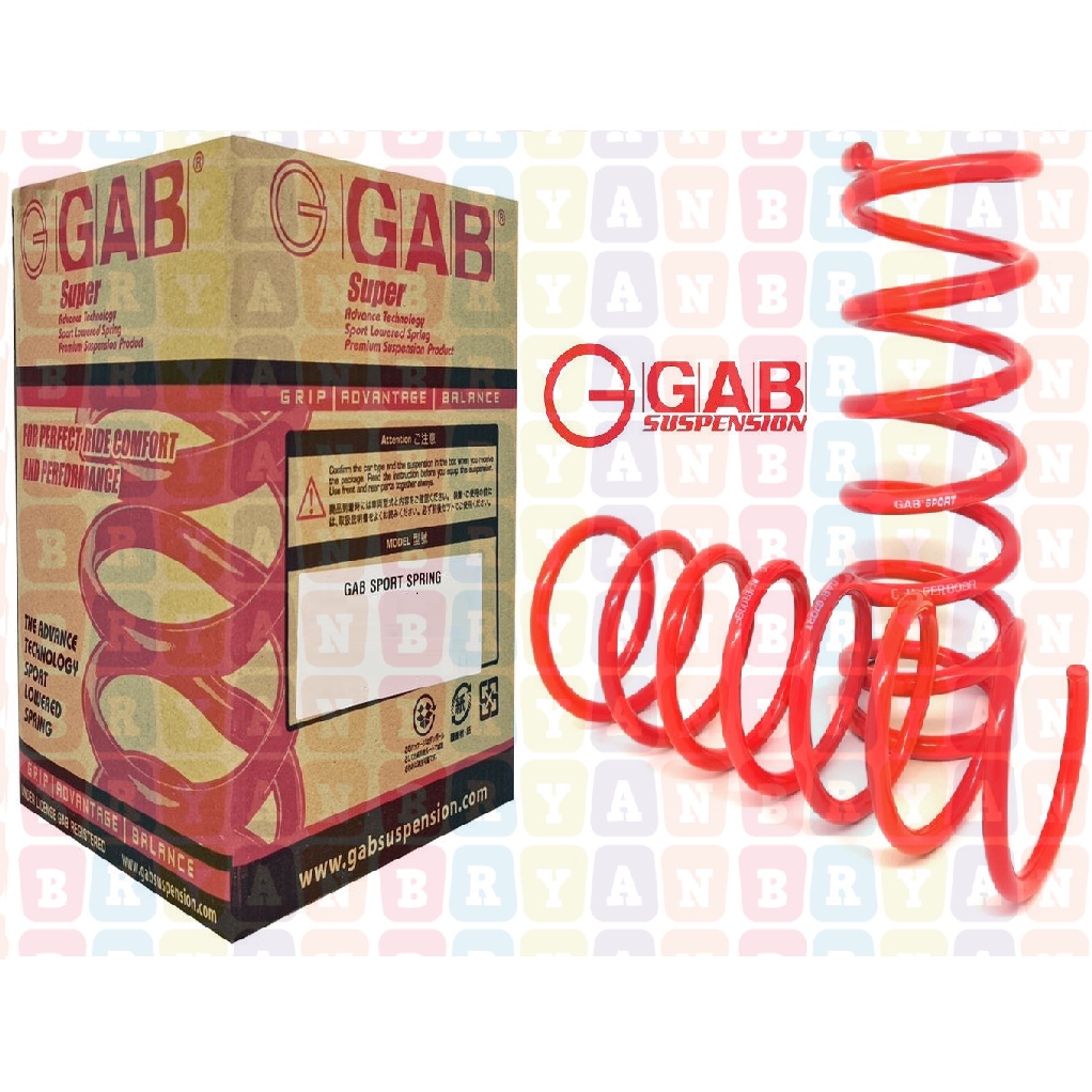 GAB SPORT LOWER SPRING HONDA ACCORD S84 / ACCORD SDA / ACCORD TAO ...