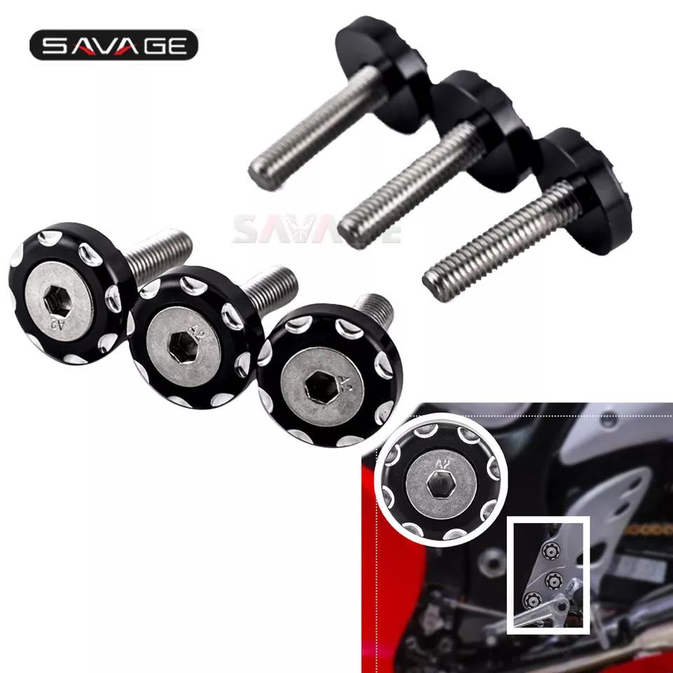 Foot Heel Pedal Screw Bolts For SUZUKI HAYABUSA GSX1300R 1999-2020 ...