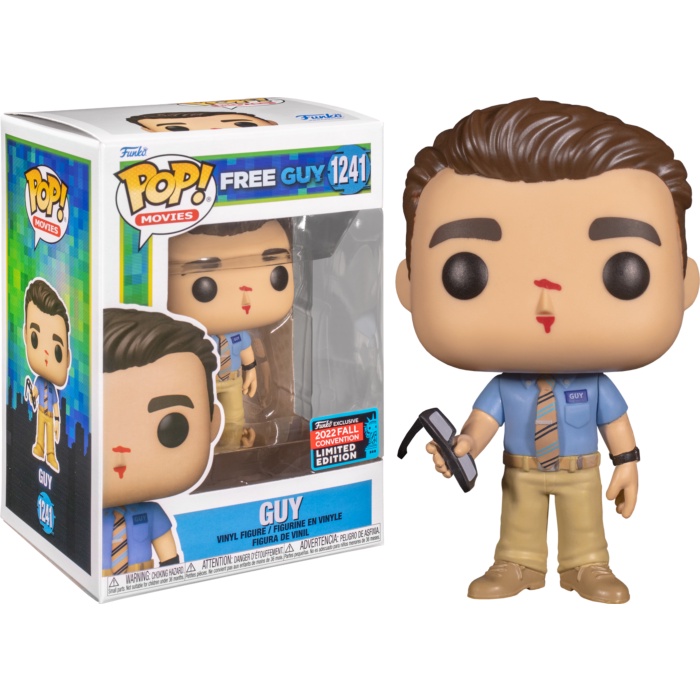 Funko Pop! Movie: Free Guy (2021) - Guy Pop! Vinyl Figure (2022 Fall ...