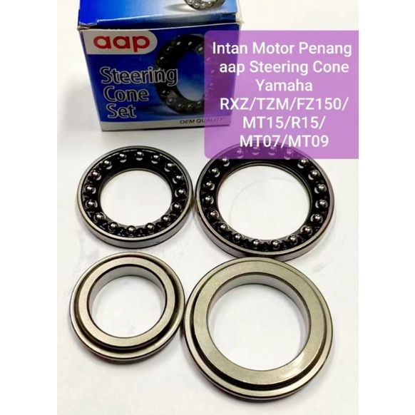 Jaminan 💯% Original aap Steering Cone Bearing Handle Yamaha RXZ TZM ...