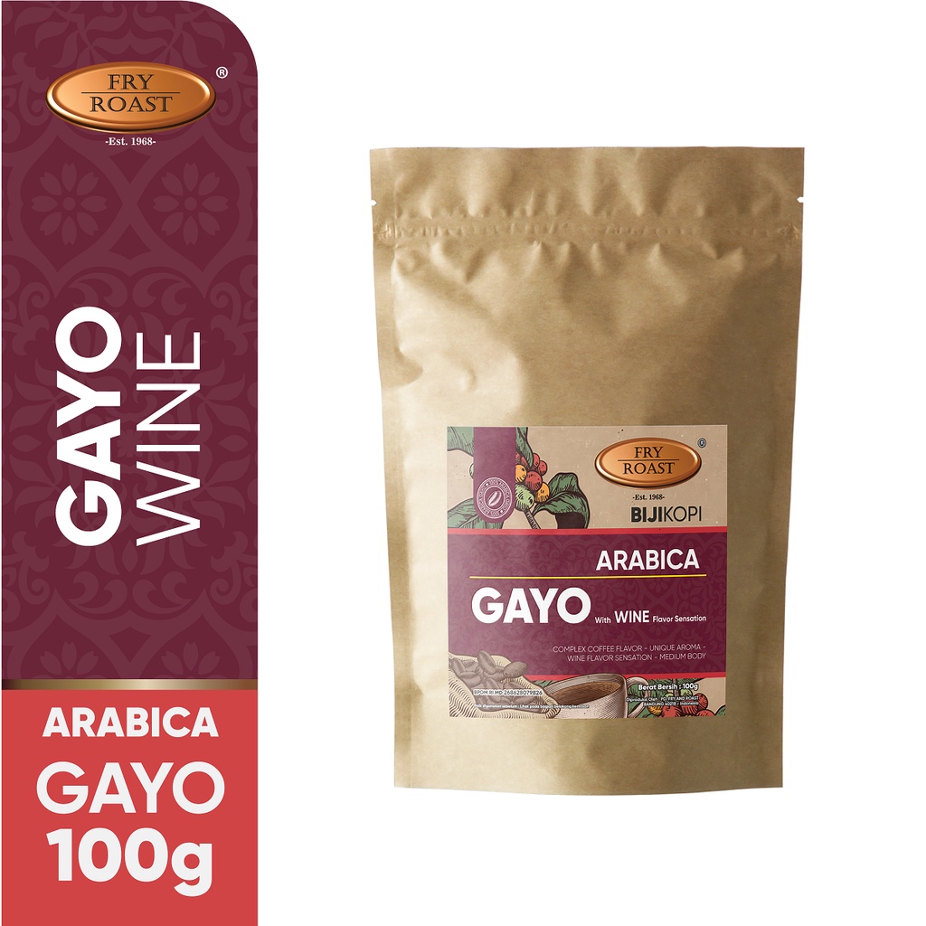Gayo WINE PROCESS ARABICA COFFEE 100 GR SEEDS/POWDER | Shopee Malaysia
