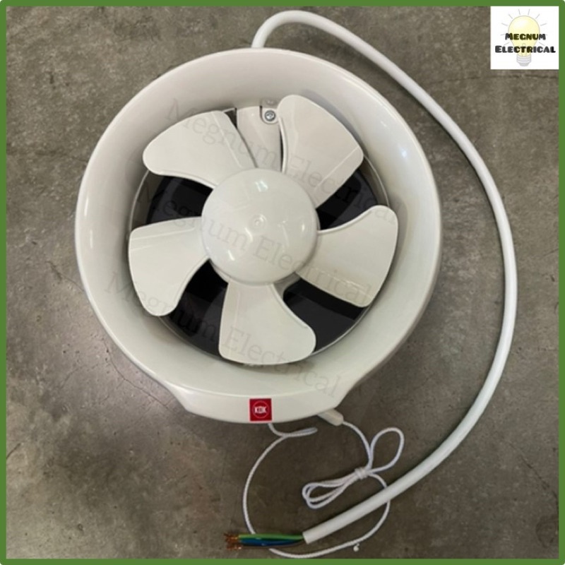 KDK 15WUD 6” & 20WUD 8” Glass Exhaust Fan | Shopee Malaysia