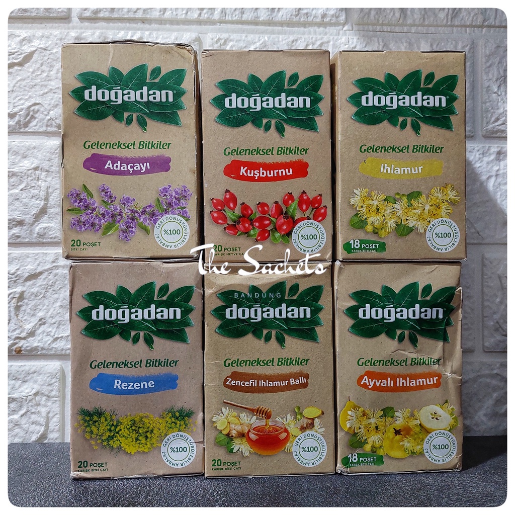 Dogadan Geleneksel Bitkiler Herbal Tea Turkish Sachet | Shopee Malaysia