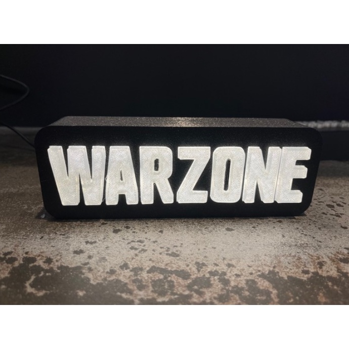 WARZONE Logo USB LED Lamp | Shopee Malaysia