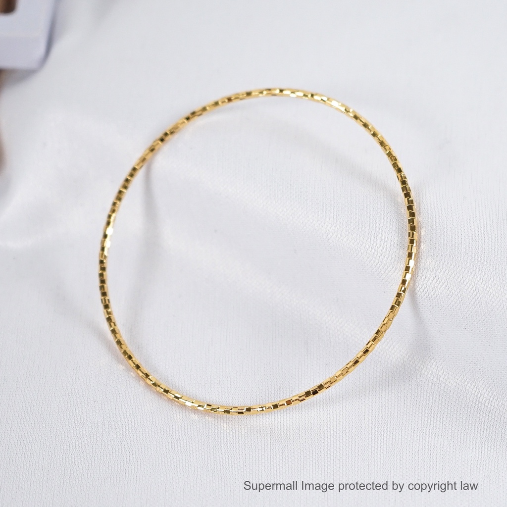24K Gold Plated Bangel Adult Gelang Tangan Bracelet For Woman ...
