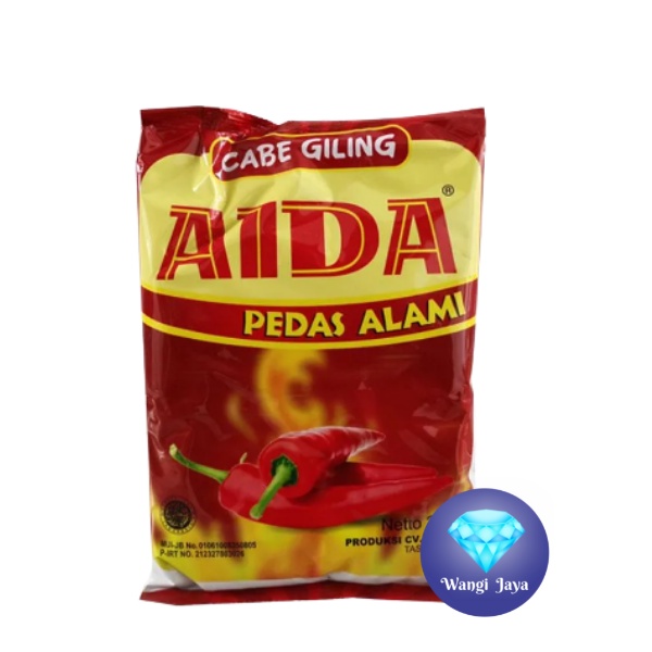 Aida Natural Spicy Chili Powder 25gr SACHET (Retail) | Shopee Malaysia