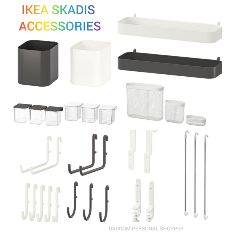 💥READY STOCK💥IKEA SKADIS PEGBOARD ACCESSORIES | Shopee Malaysia