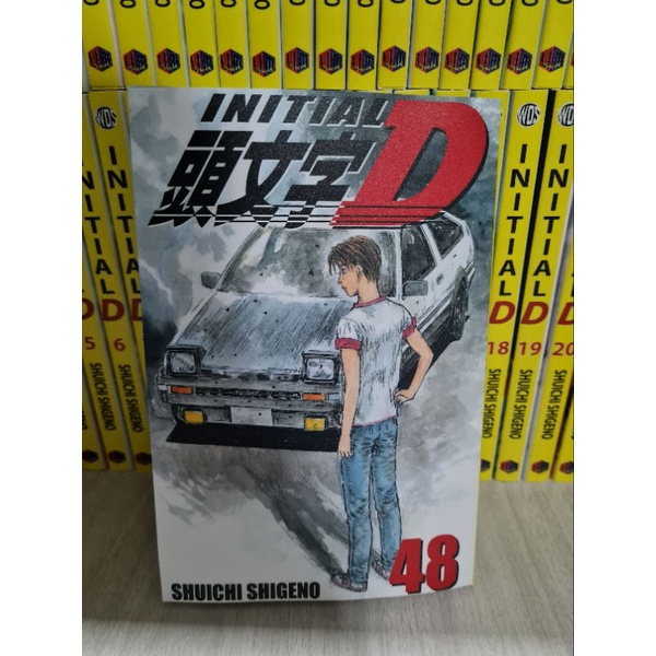 Manga : Initial-D volume 1-48 (End) (English Version) | Shopee Malaysia