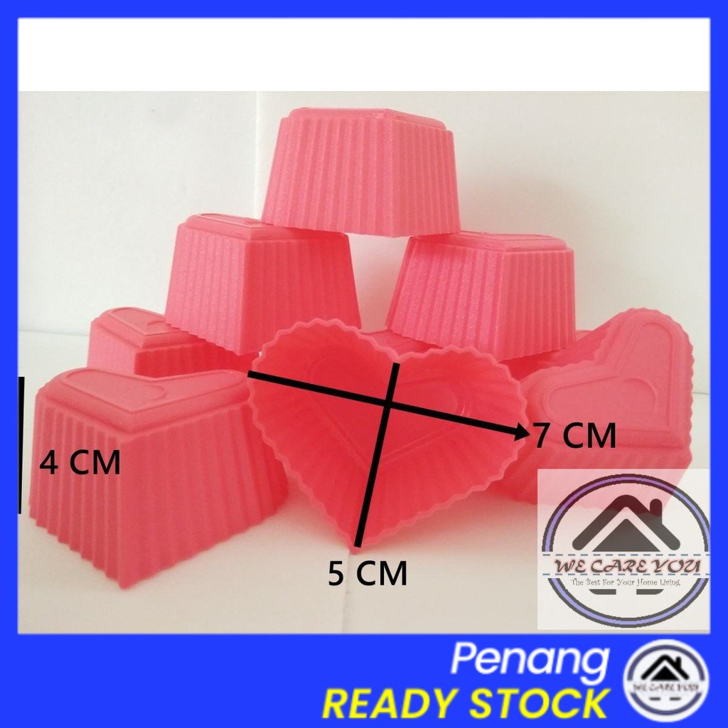 10pcs Jelly Mould/ Acuan Kuih Ayu/ Puteri Ayu / Kukus Bunga/ Pudding ...